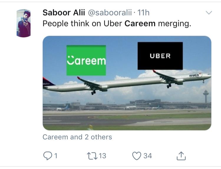 The Uber - Careem Merger Receives Mixed Responses From their Audience ... The Uber - Careem Merger Receives Mixed Responses From their Audience ...