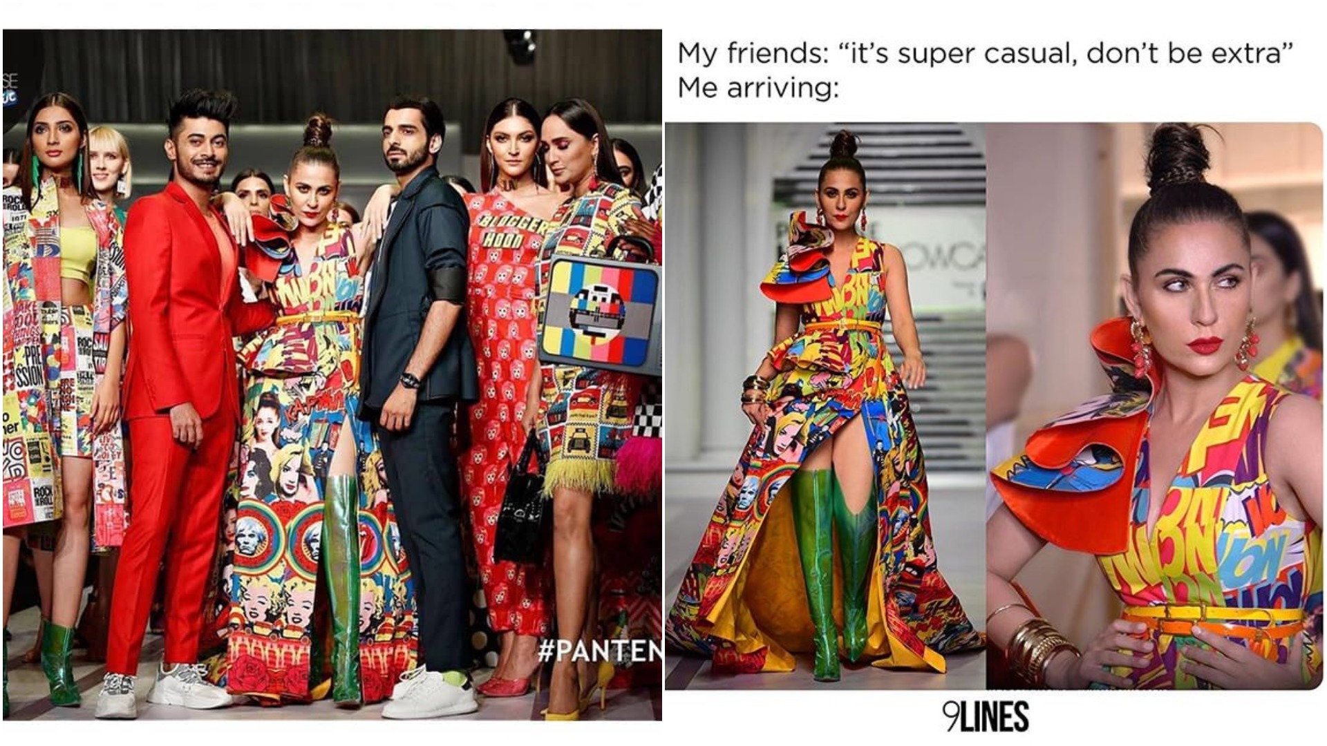 9Lines’ hilarious memes on their Hum Showcase looks will get you in ...