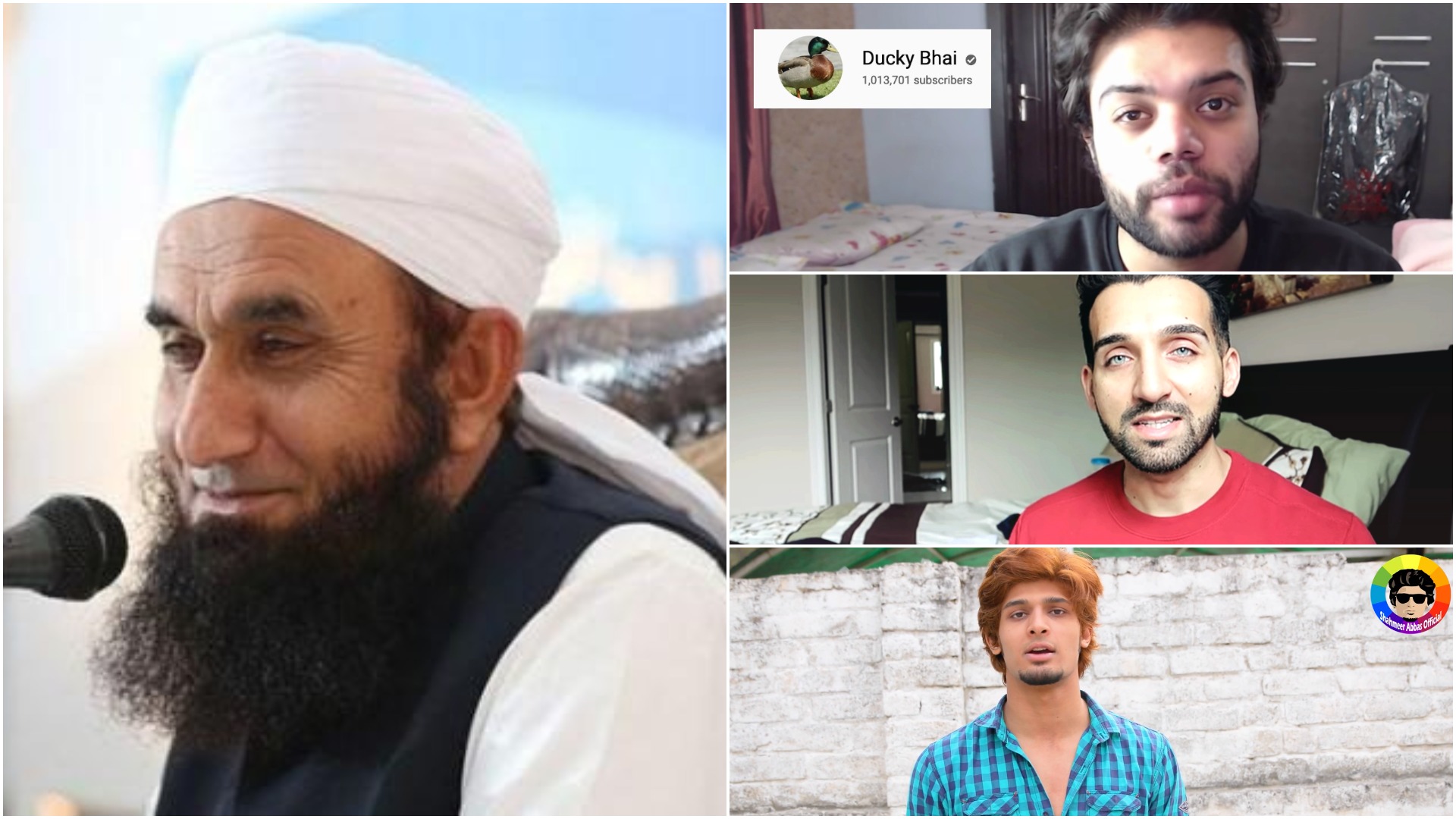 YouTubers respond to Molana Tariq Jameel's video on forgiving each ...