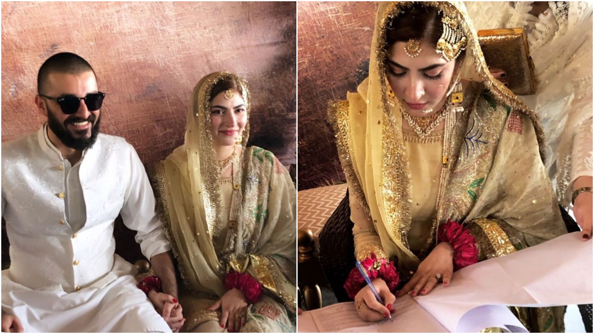 People are living for Hamza and Naimal's simple wedding! - Diva Magazine