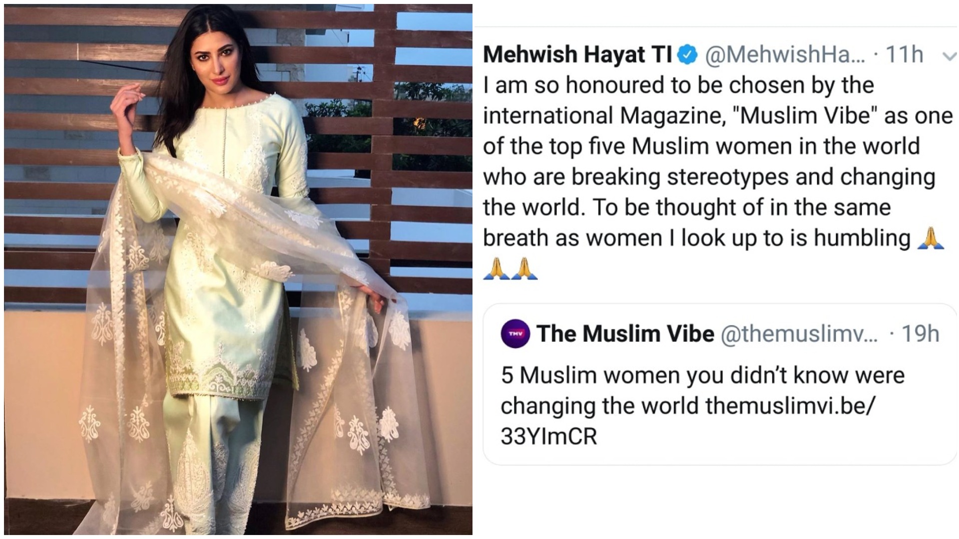 Mehwish Hayat makes it to the '5 Muslim Women who are changing the ...