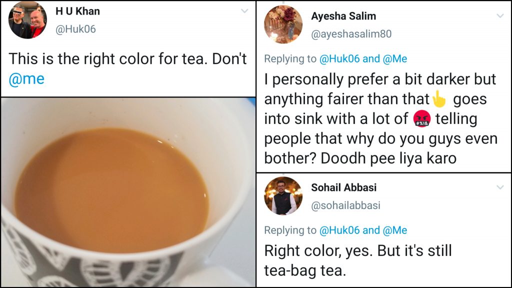 The never-ending debate on the perfect colour of chai has finally come ...
