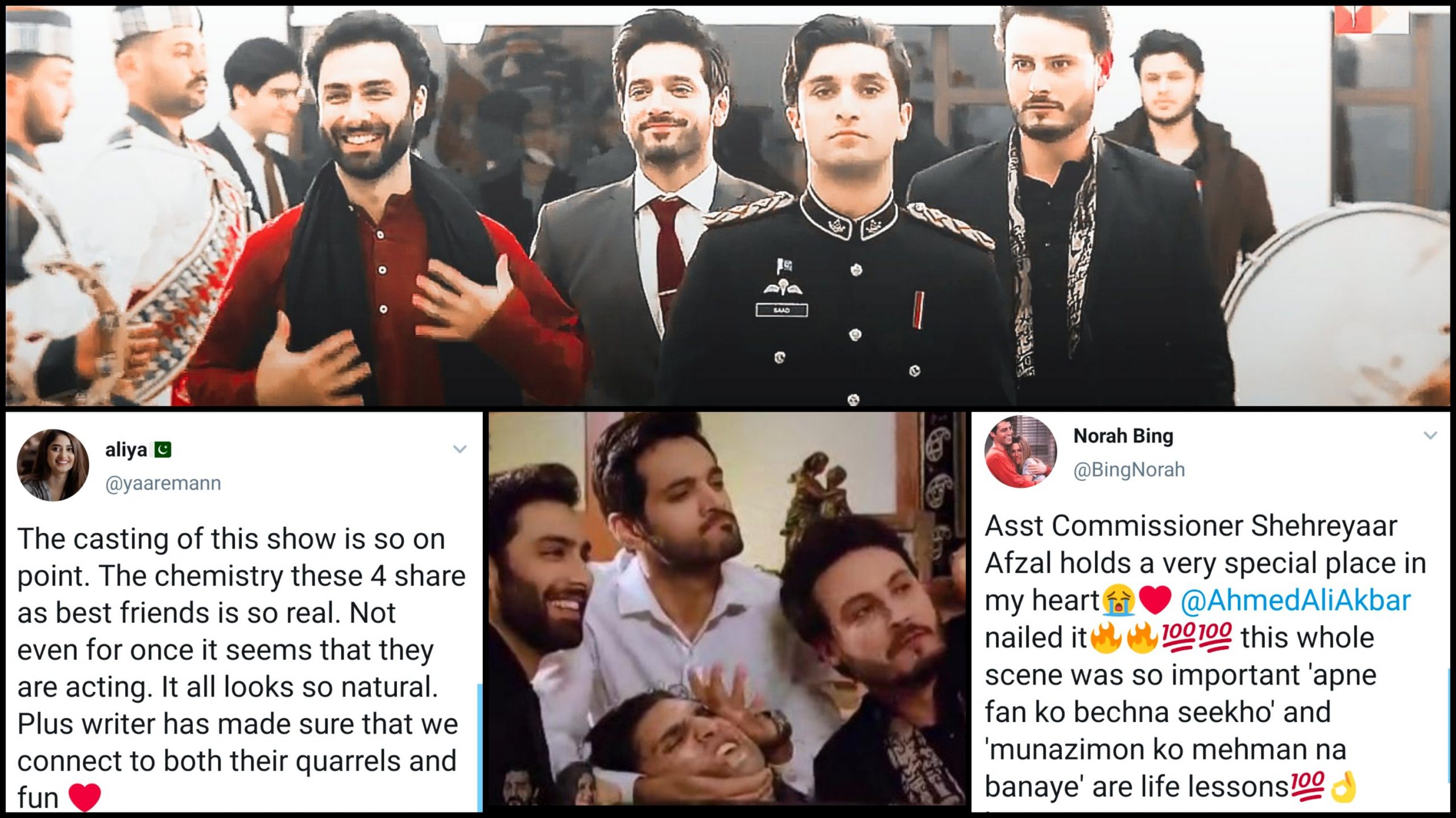 People are in love with the SSG gang reuniting and their sharartein ...