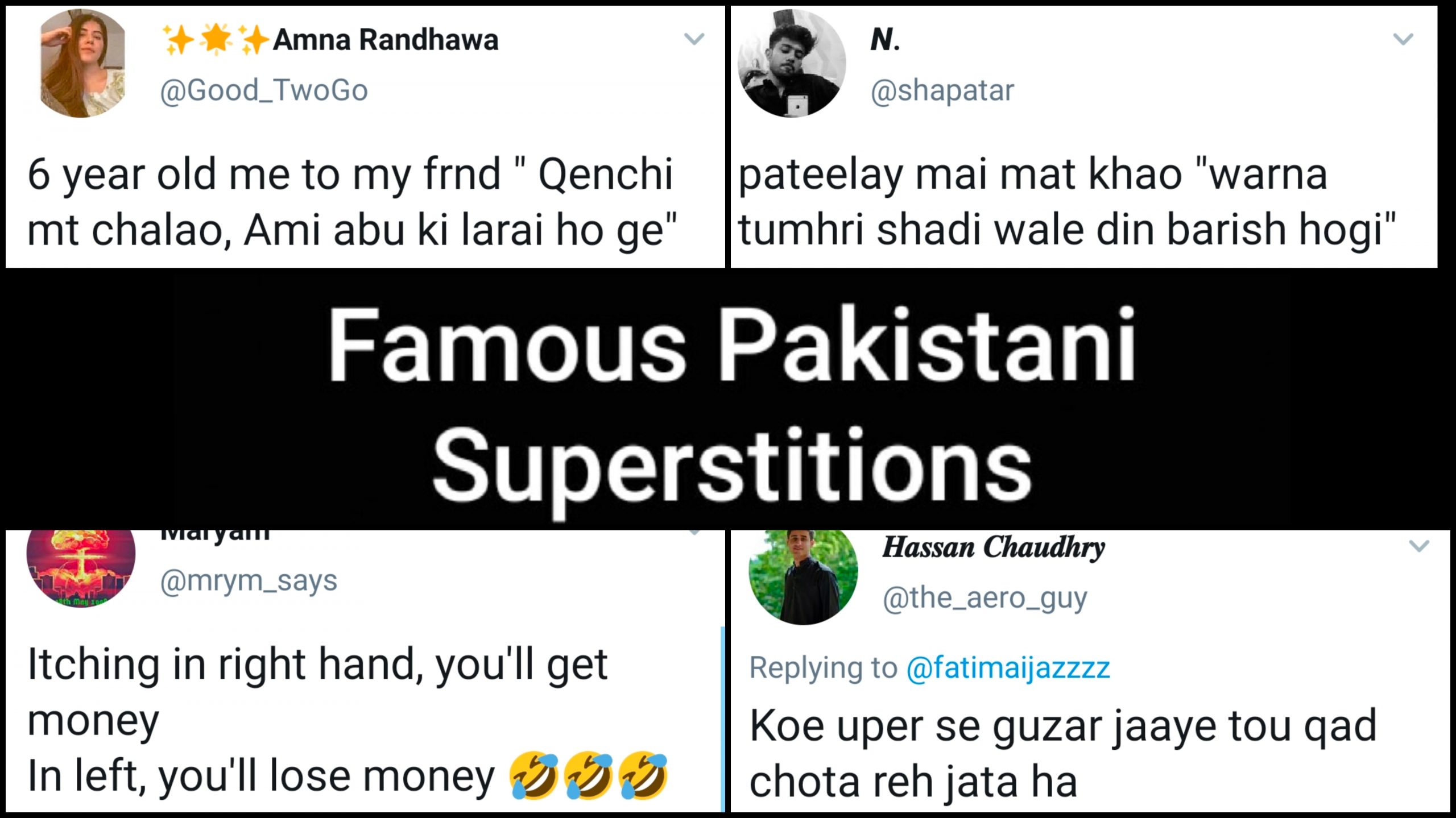 Pakistanis Are Sharing Bizarre Desi Superstitions & We've Heard Them ...