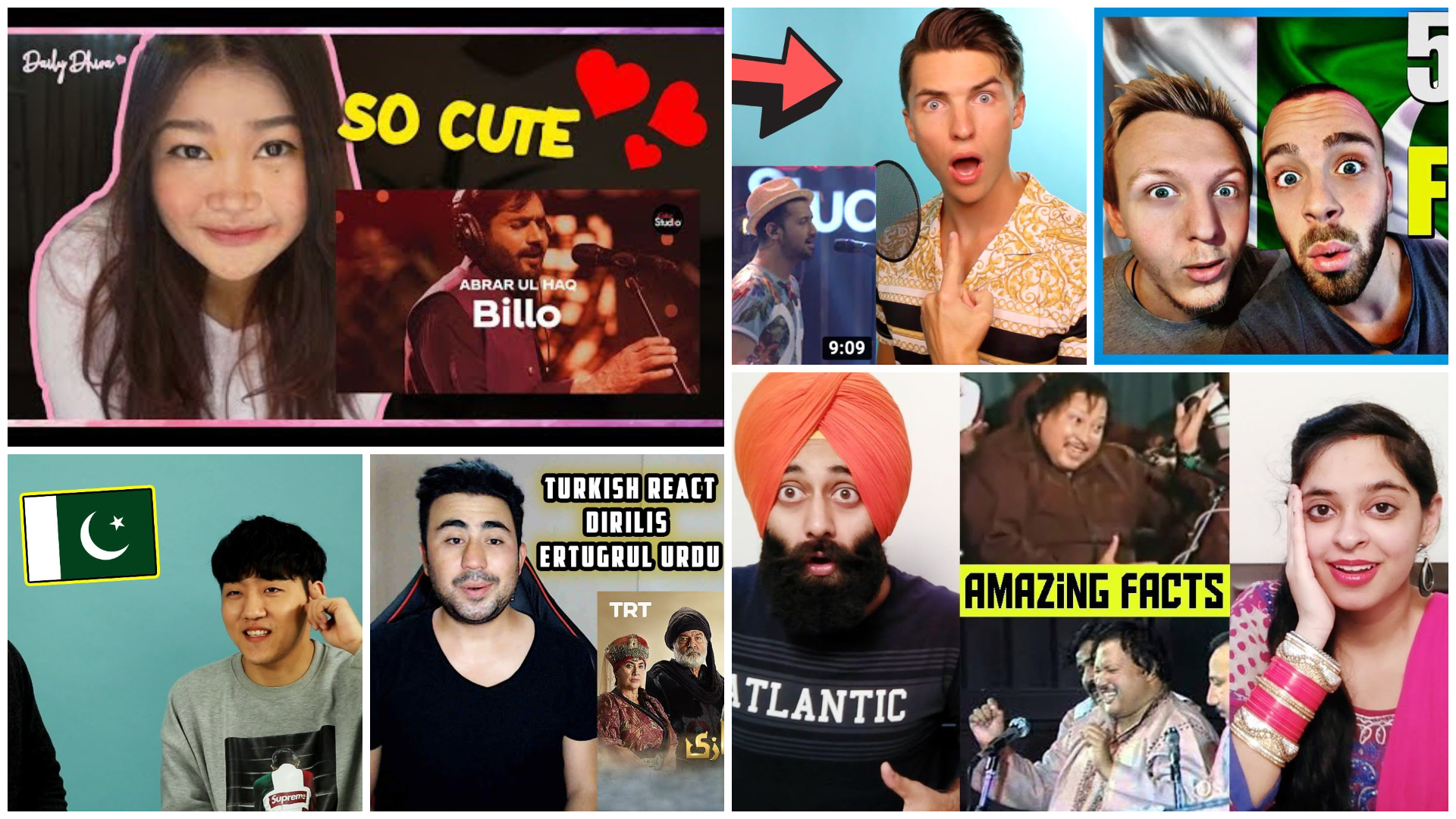 10 International Youtube Reactors to Pakistani Content That We Can't ...