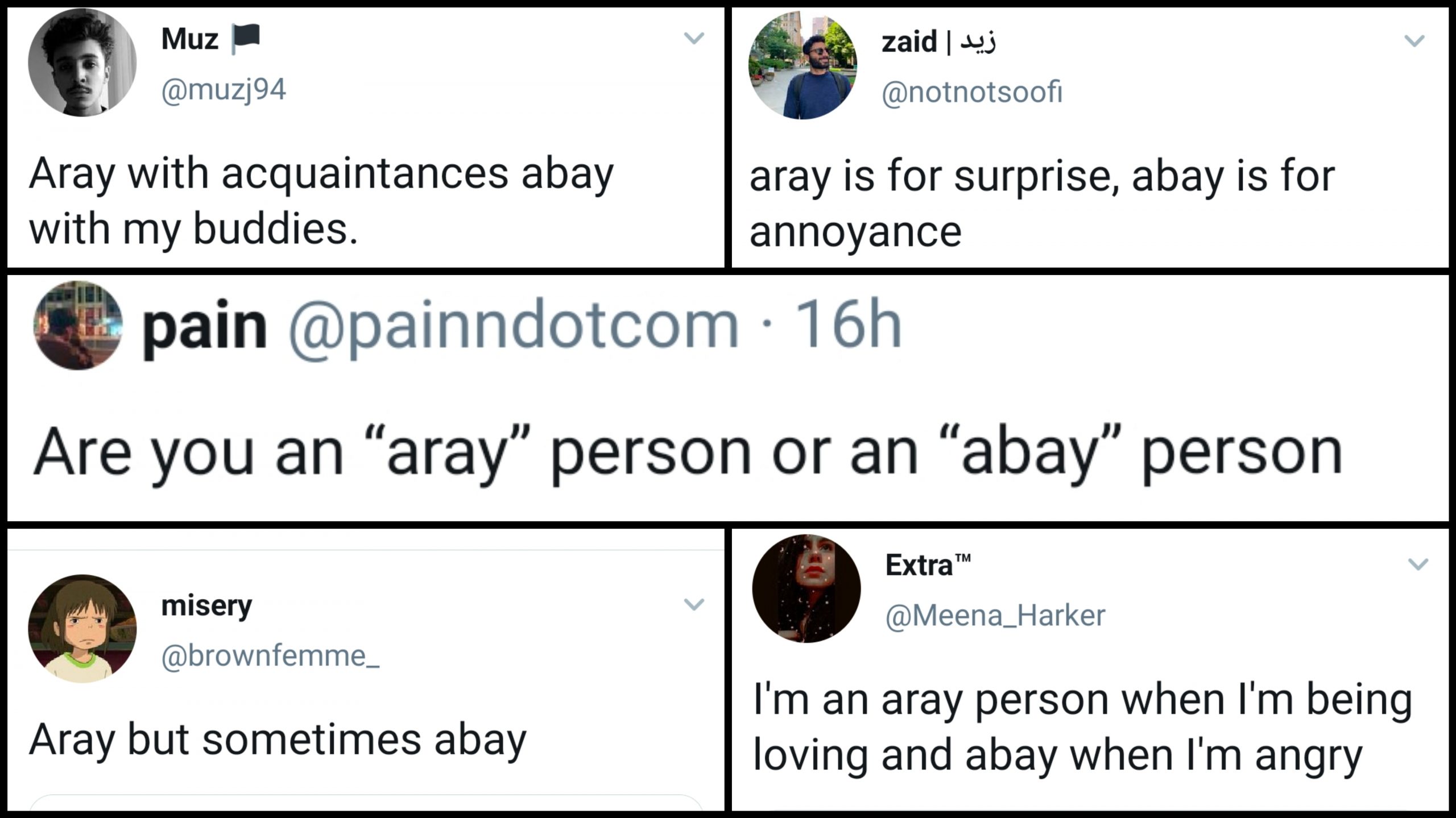 The 'Abay' vs 'Aray' Debate Is On & Internet Is Divided! - Diva Magazine