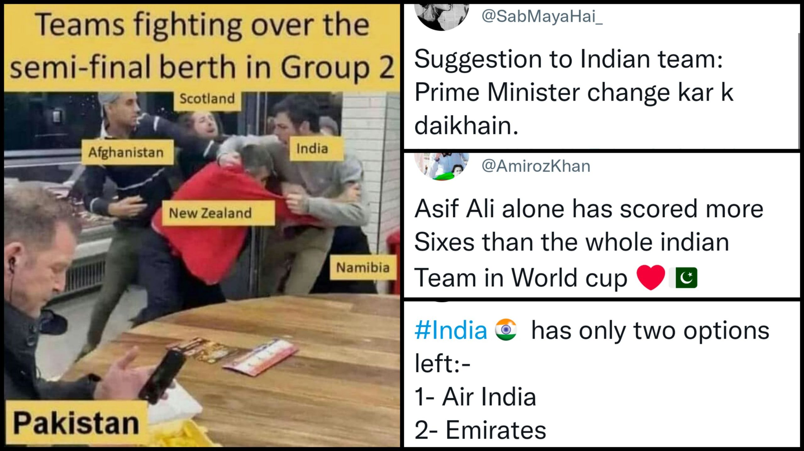 T20 World Cup: Pakistan Is At The Top Of The Table & Pakistanis At The ...