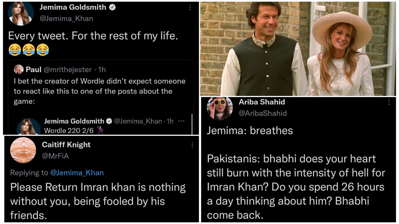 'Please Return To Imran Khan,' Jemima Goldsmith Shares Her Twitter ...