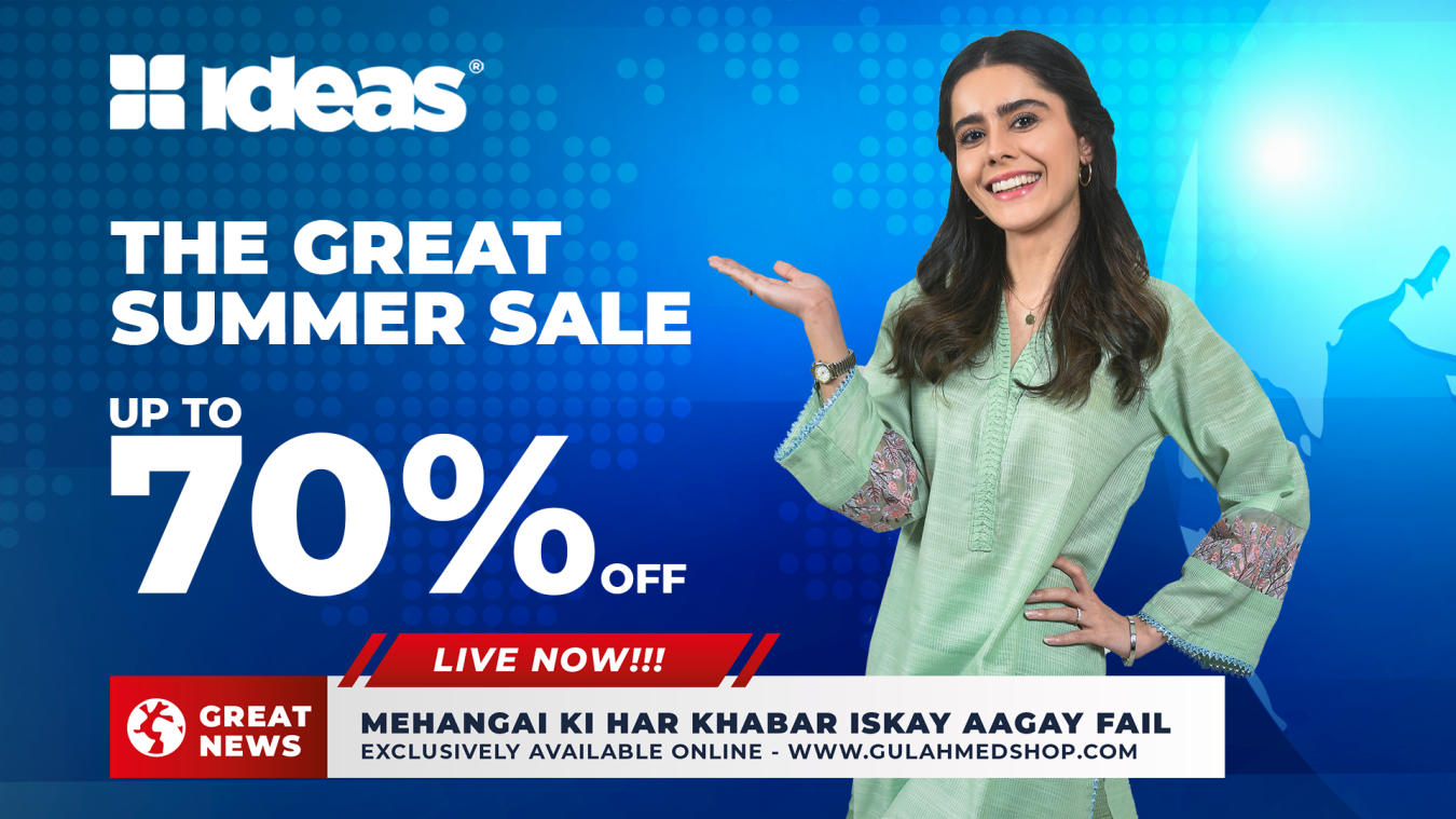 Great News! Massive Discounts Announced by Ideas as The Great Summer ...